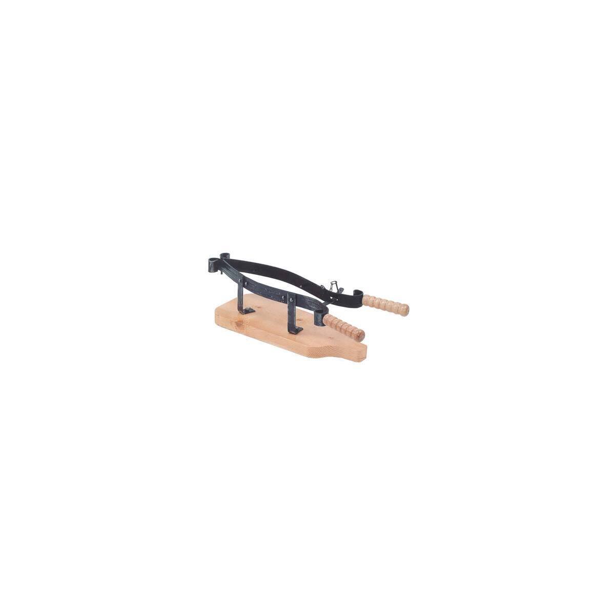 GENERICA - Fermaprosciutto forgiato - Acciaio/legno 2253035